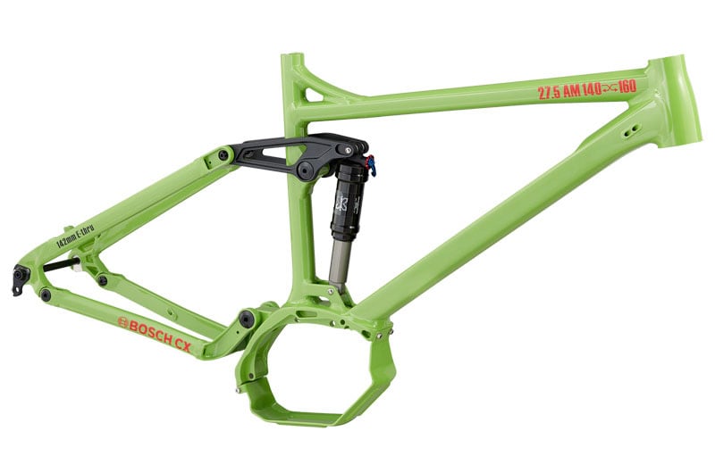 APEX E-Bike Frame 27.5 AM / 4 Bar Bosch CX | Taiwantrade