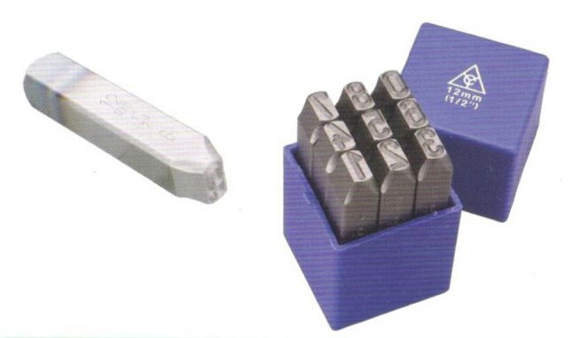 Reversed German Number Steel Stamp | Taiwantrade