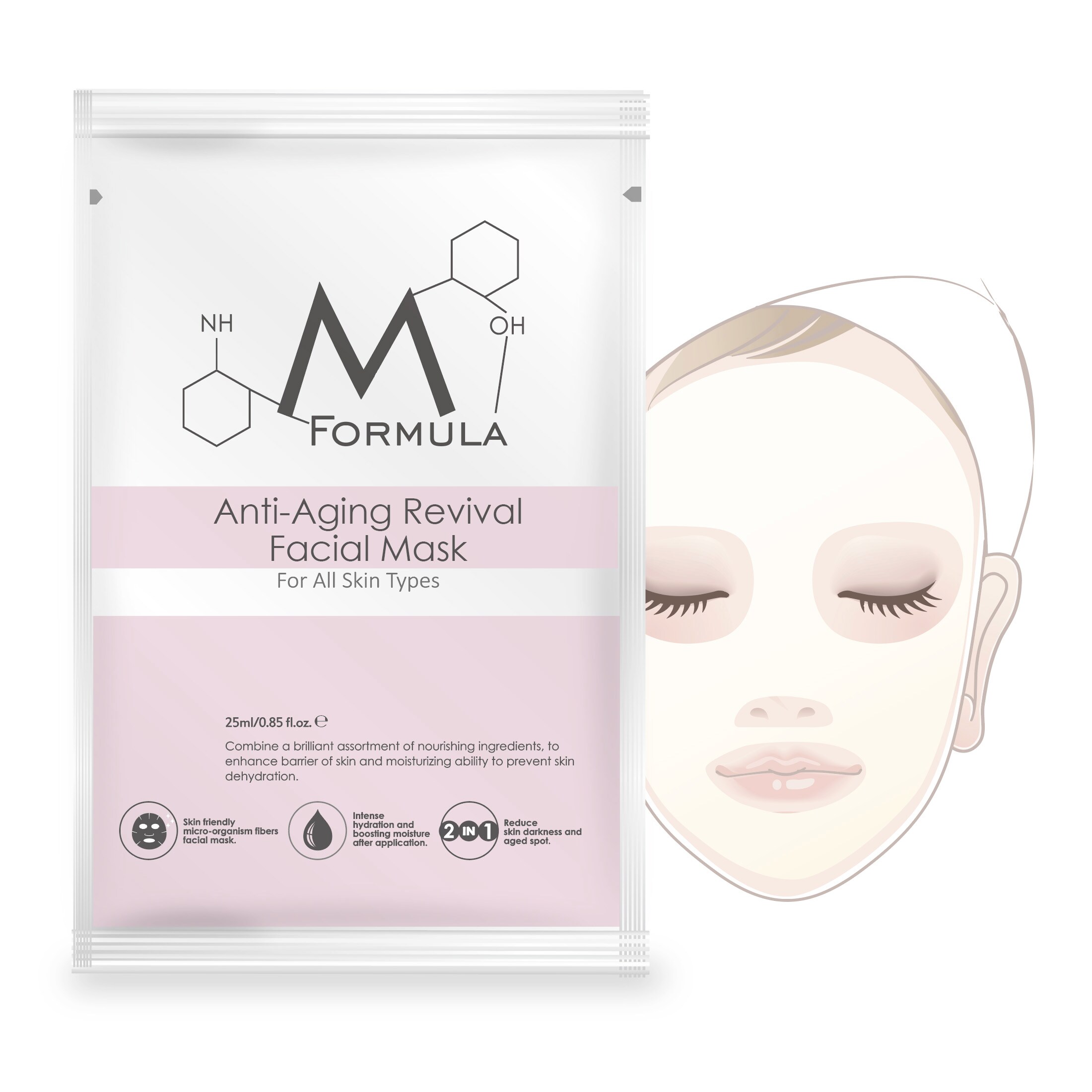 Anti-Aging Revival Facial Mask | Taiwantrade.com
