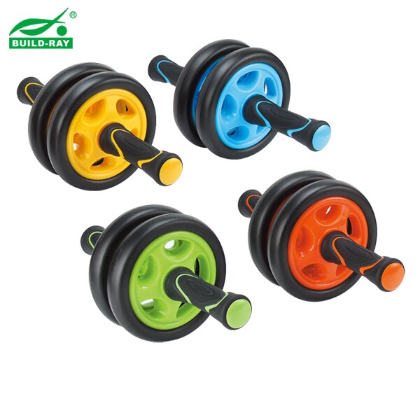 TPR Handle Dual Ab Wheel Exerciser | Taiwantrade.com