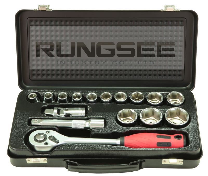 1/2"DR.16PCS SOCKET SET | Taiwantrade.com
