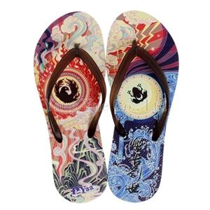 Flip-flops (Sandals/Slippers/Beach shoes with Chinese-style aesthetics ...