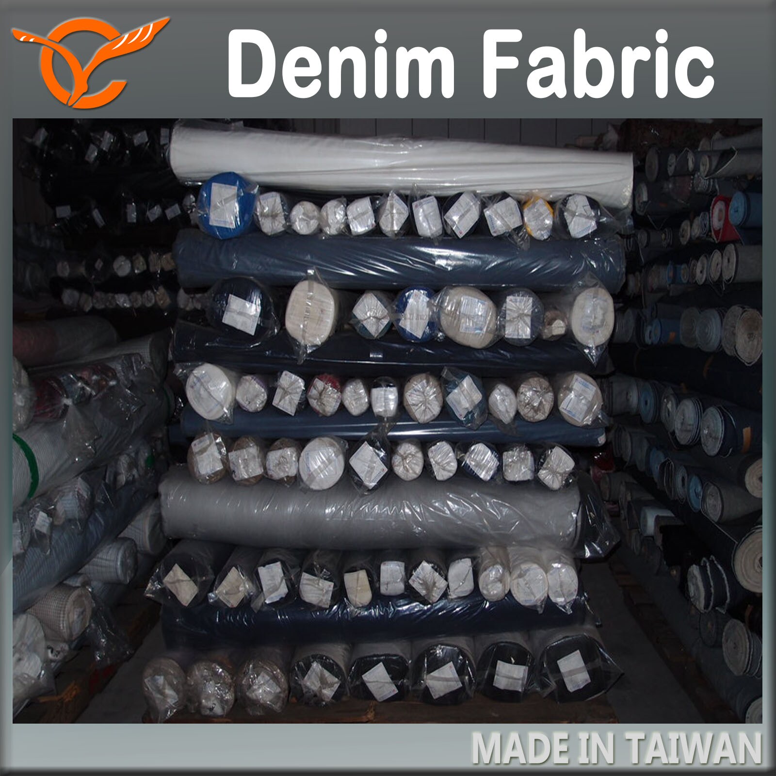 Taiwanese High Quality Hemp Denim Fabric Stocklot | Taiwantrade