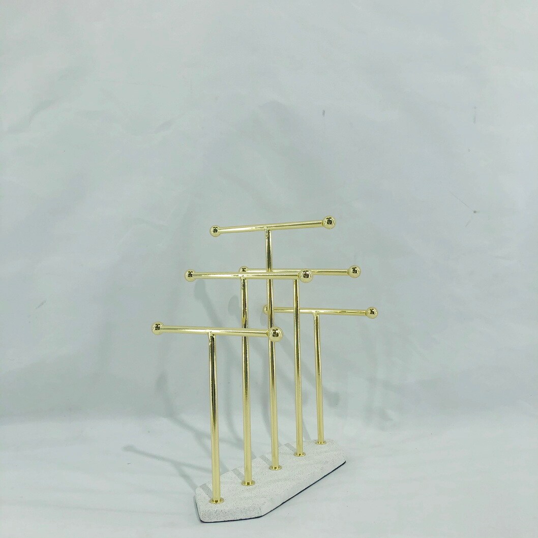 METAL JEWELRY HOLDER WITH CEMENT BASE | Taiwantrade