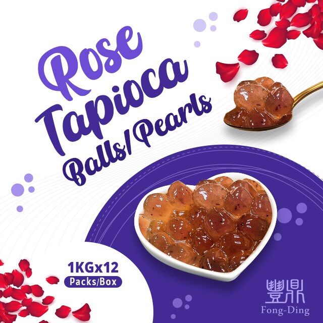 Fong Ding-Rose Tapioca Balls/ Rose Tapioca Pearls | Taiwantrade.com