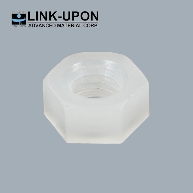 PVDF(Polyvinylidene) Plastic Hex Nut | Taiwantrade.com