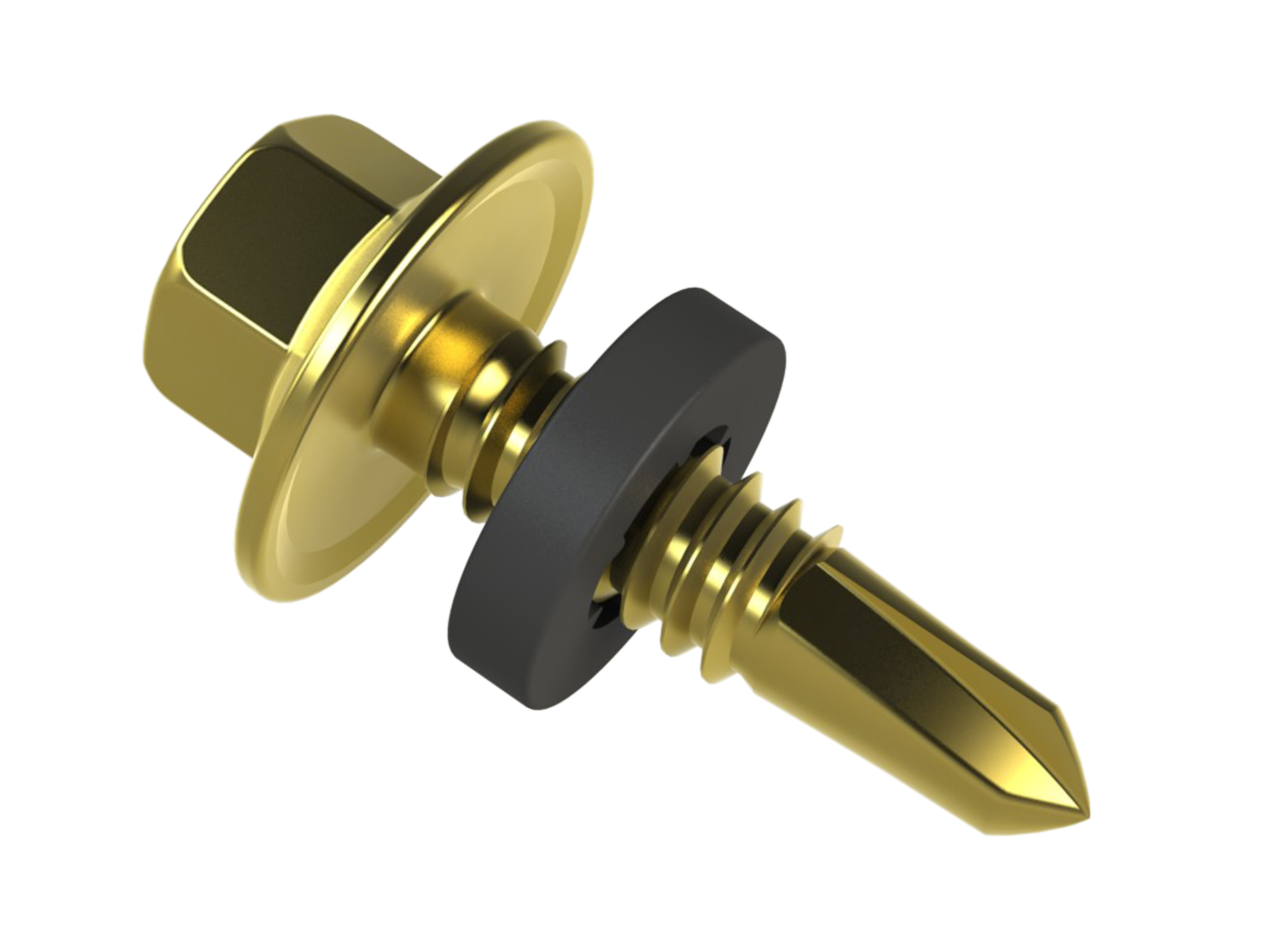 Self Drilling screw /IND Hex Washer Flange Head | Taiwantrade