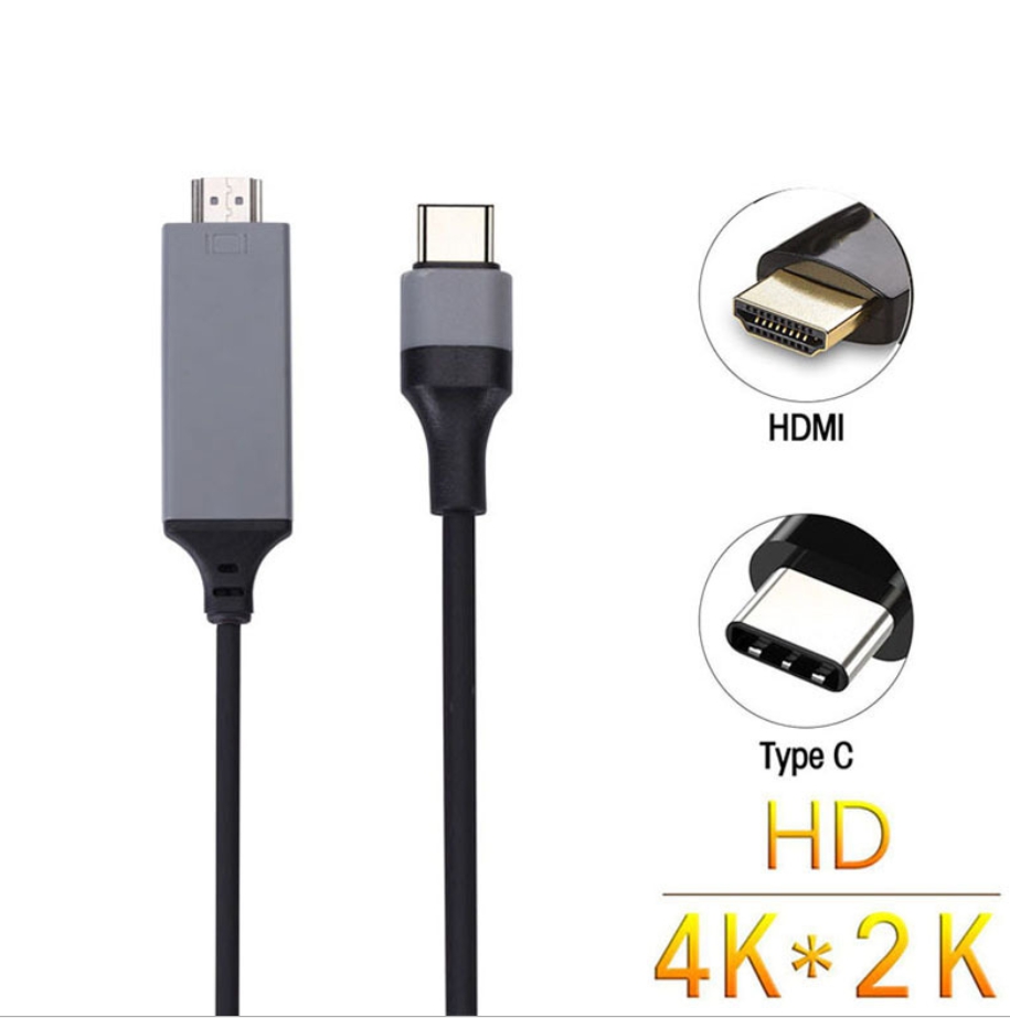 Type-C to HDMI 4K mobile computer HD cable | Taiwantrade