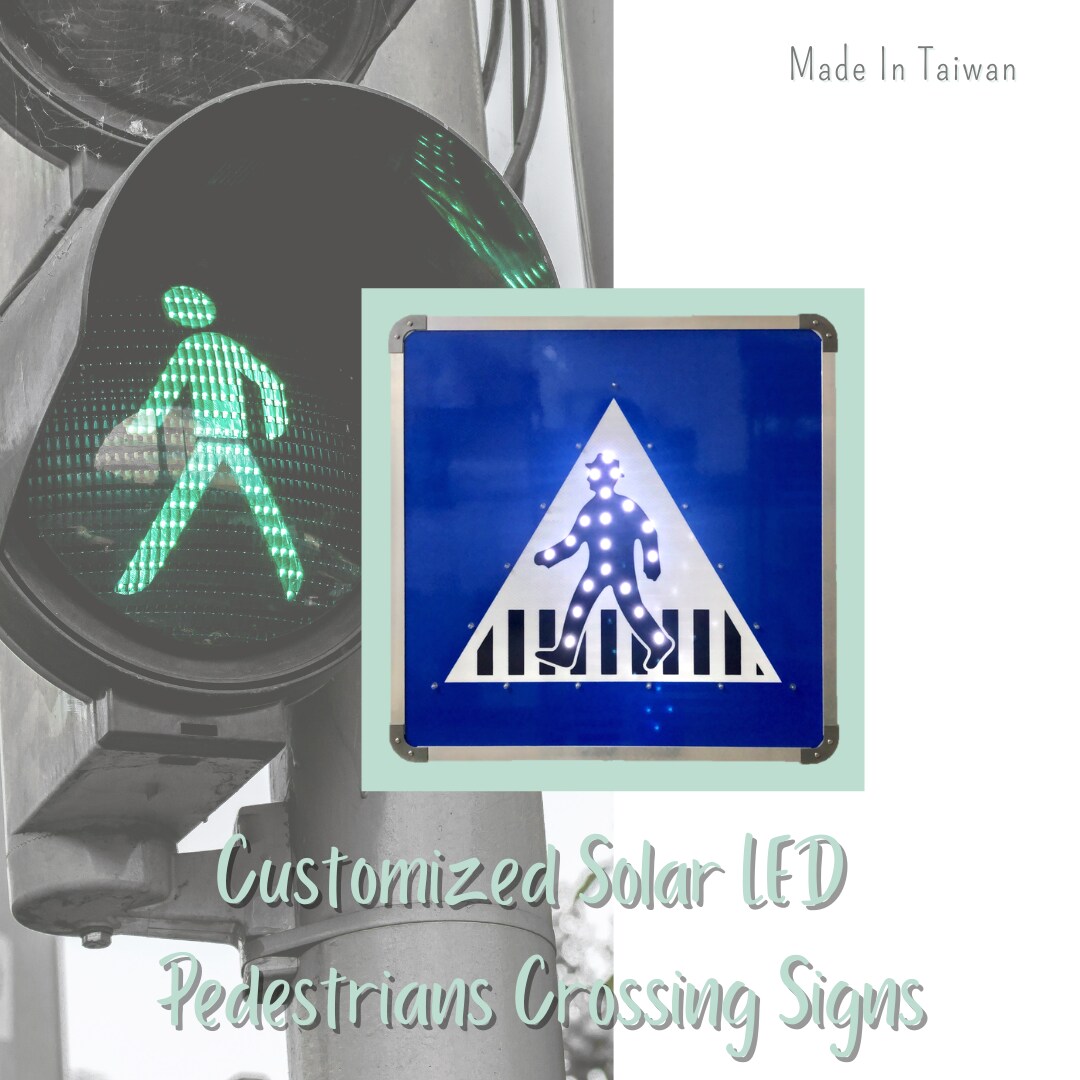Customized solar led Pedestrians Crossing Signs For Israel ...