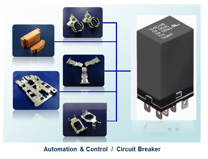 Metal Stamping Part, Insert Molding, Relay | Taiwantrade.com