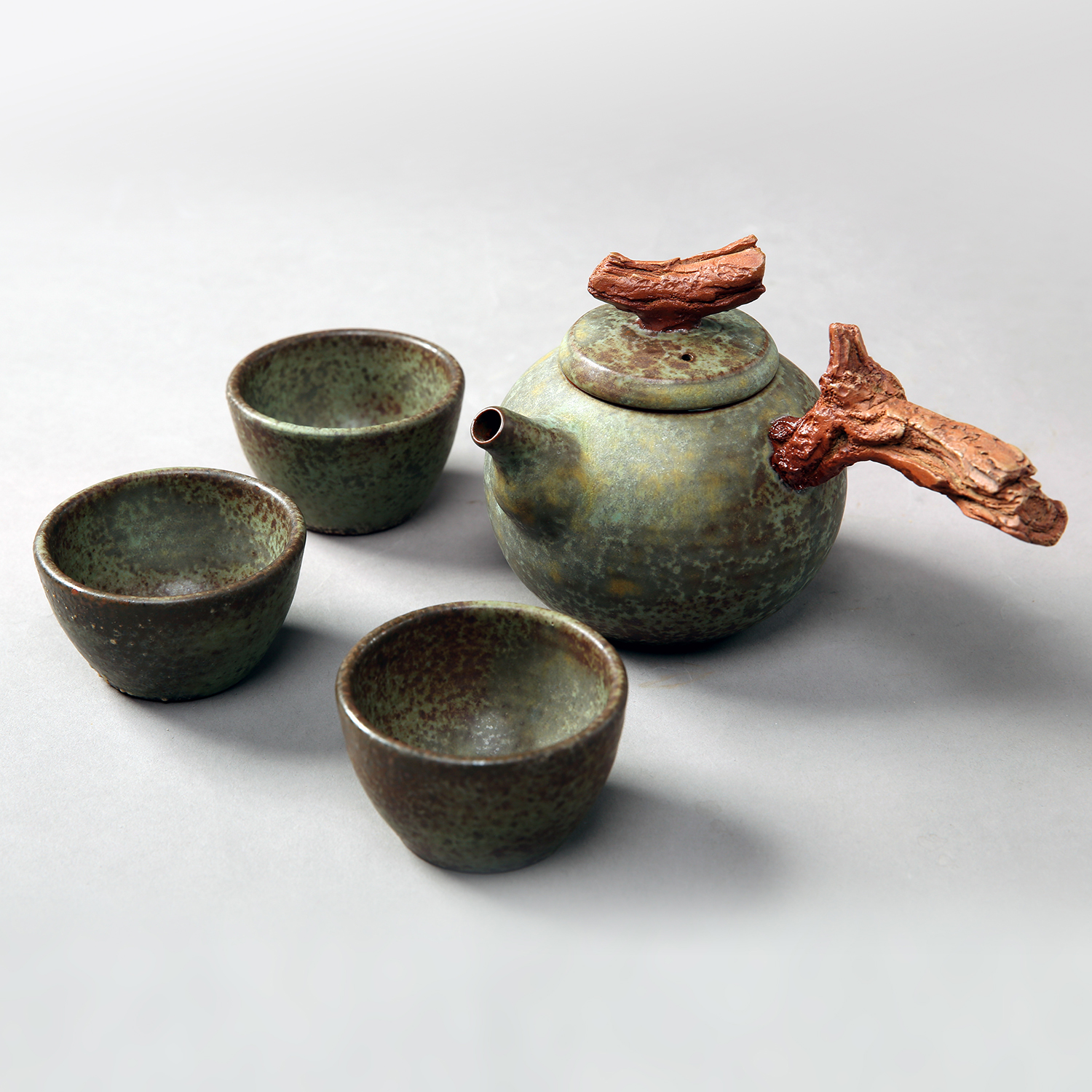 High Quality Ceramic Teapot Set ( Full Moon Upon the Sky） | Taiwantrade.com