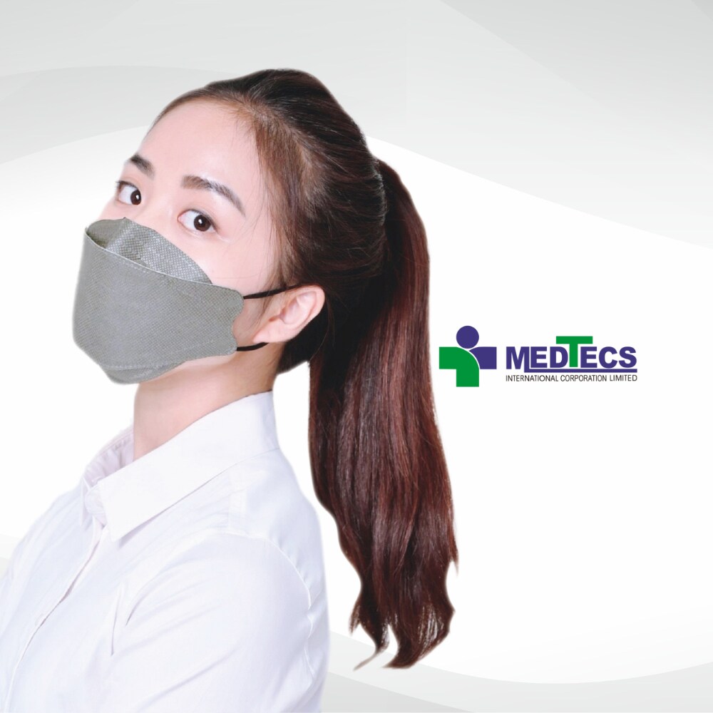 Made in Taiwan KF94 Disposable 4-ply 3D Mouth Shape Face Masks | Grey ...