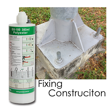 Adhesive Chemical Anchor Bolt, Concrete Threaded Rods, Fasteners Glue ...