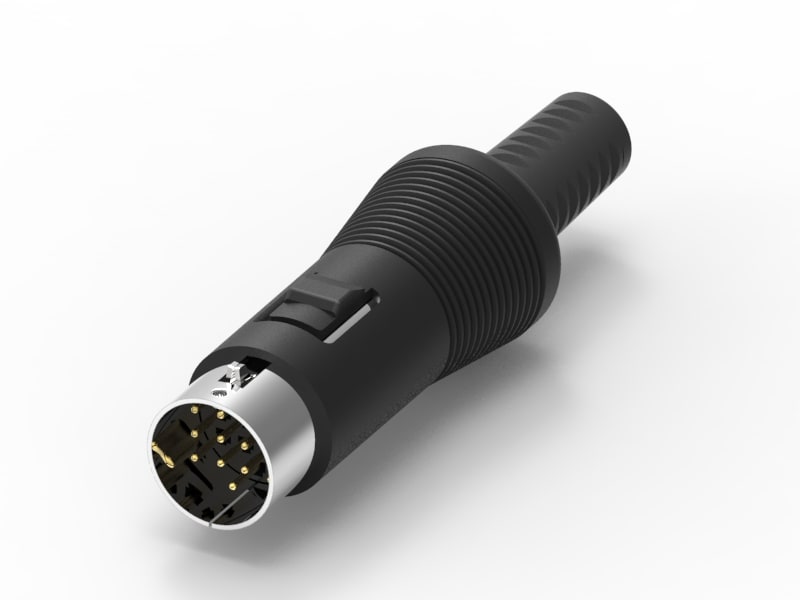 DIN Plugs (M) 13PIN Assembly Type- Crimp Terminal | Taiwantrade