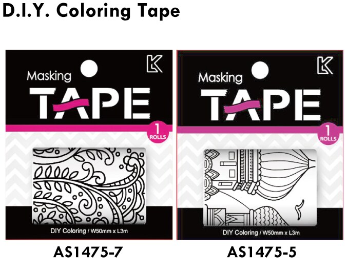 D.I.Y. COLORING TAPE | Taiwantrade