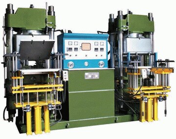 Vacuum type rubber hot press machine | Taiwantrade
