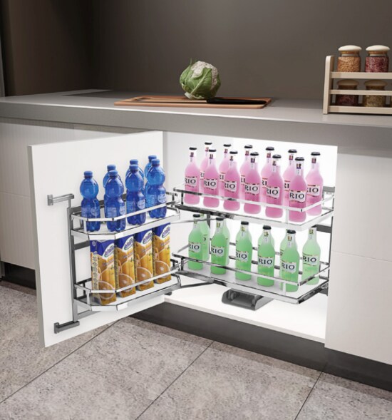 Platinum Bottom Cabinet - Bottom & Door Mount Kitchen Storage System ...