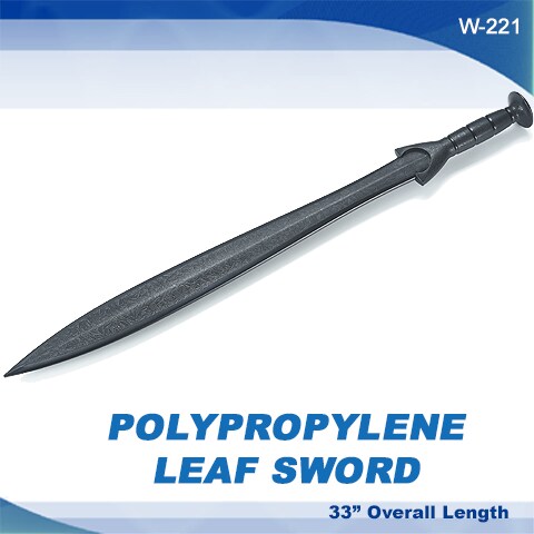 33" Polypropylene leaf sword | Taiwantrade