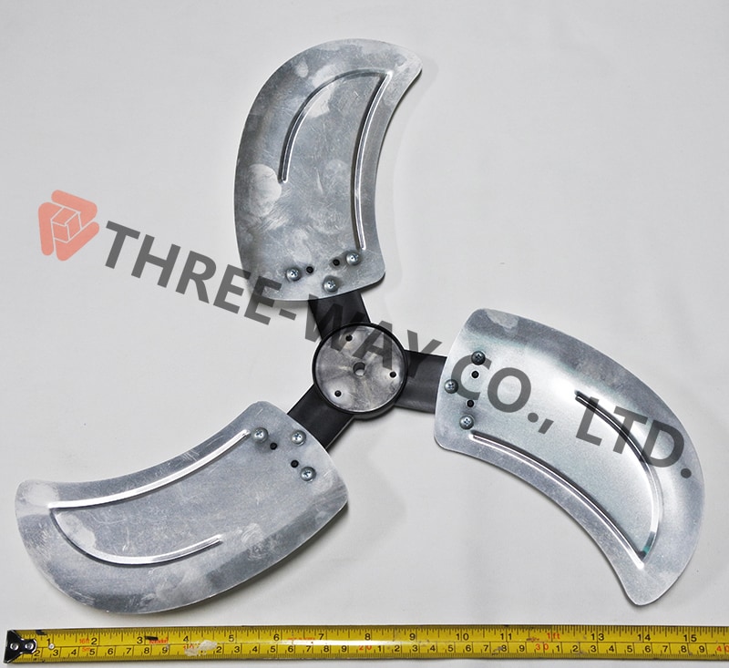 Aluminum 3 blades | Taiwantrade.com