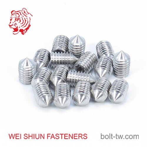 Set screw T10 six lobe recess cone point SUS grub screw | Taiwantrade