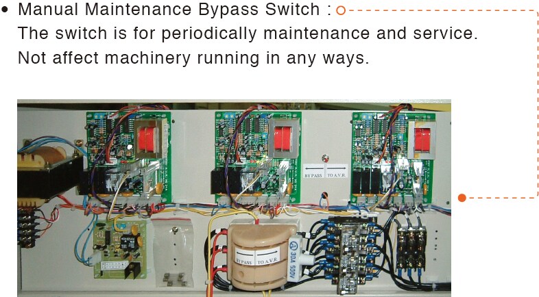 Servo Electronic Automatic Voltage Stabilizer Regulator (AVR)