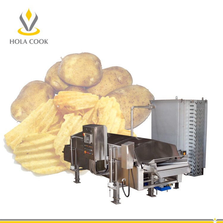 Potato chips continuous fryer machine | Taiwantrade