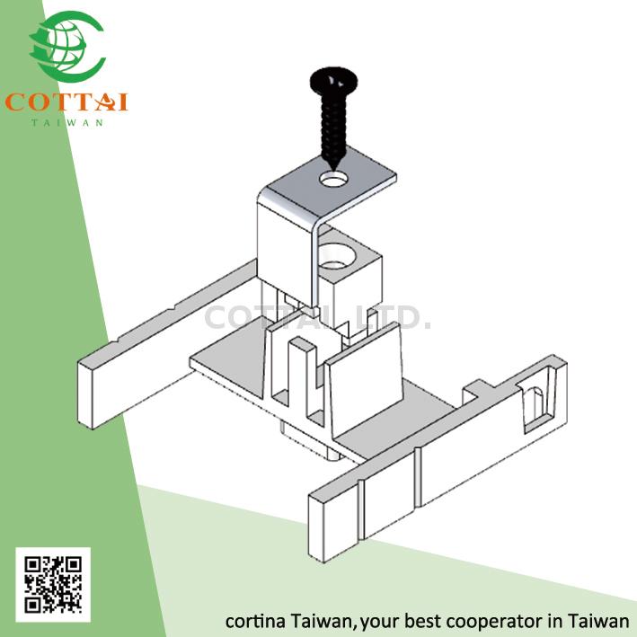 COTTAI MIT Vertical Blind Wide Body High Profile, Cord Drive Runner ...