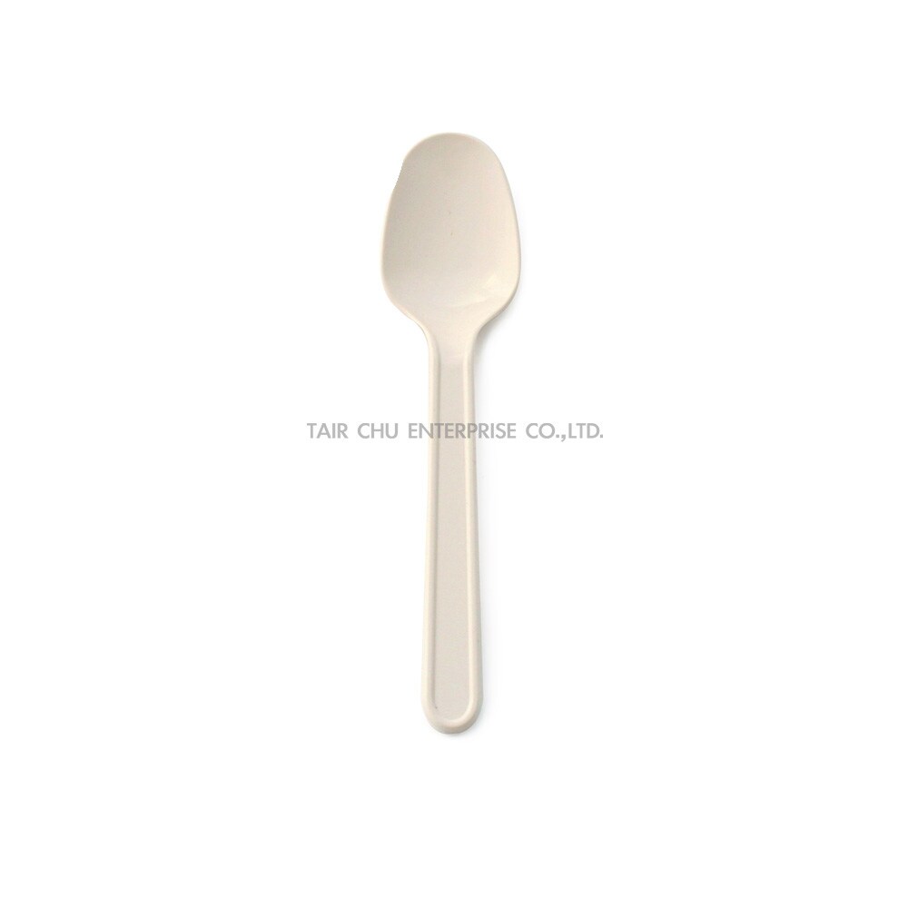 Environment-Friendly 10cm CPLA Spoon 100mm 100% CPLA Material For ...