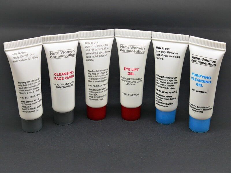 Clear small plastic tube packaging for body gel, shampoo and ...