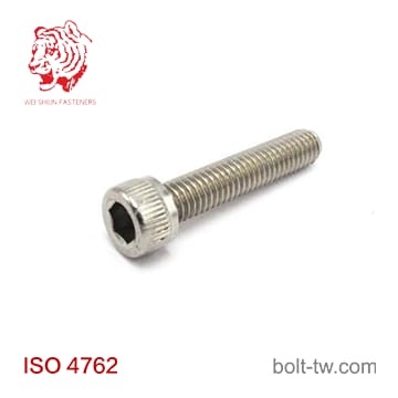 ISO 4762 hex socket cap head bolts and screws zinc plated mild steel ...