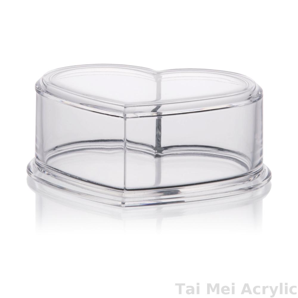 Acrylic Heart Box, jewelry box, organizer, box with lid | Taiwantrade