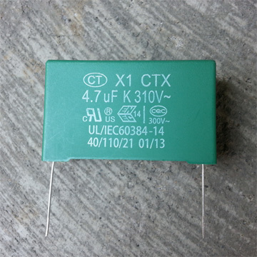 X1 Capacitor (310VAC) | Taiwantrade.com