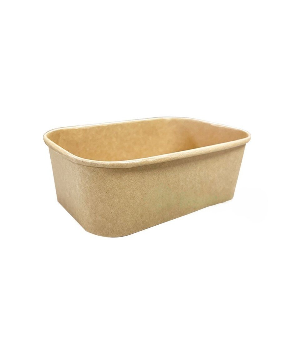 750ml rectangular kraft paper container | Taiwantrade