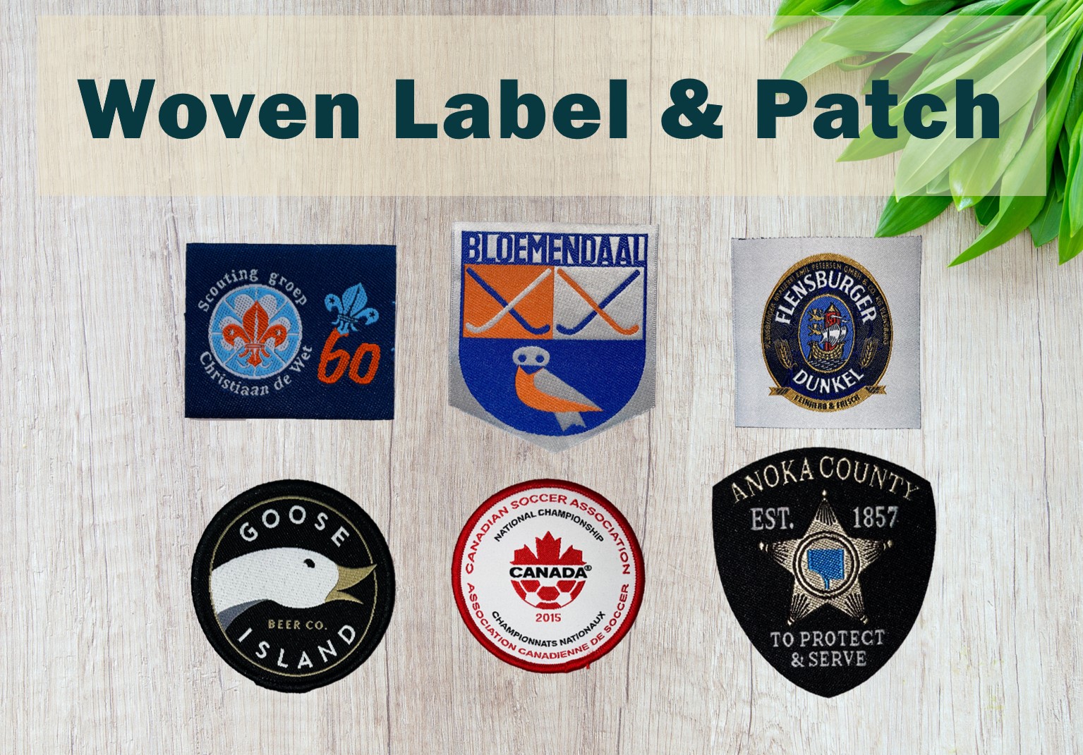 Woven Label & Patch | Taiwantrade.com