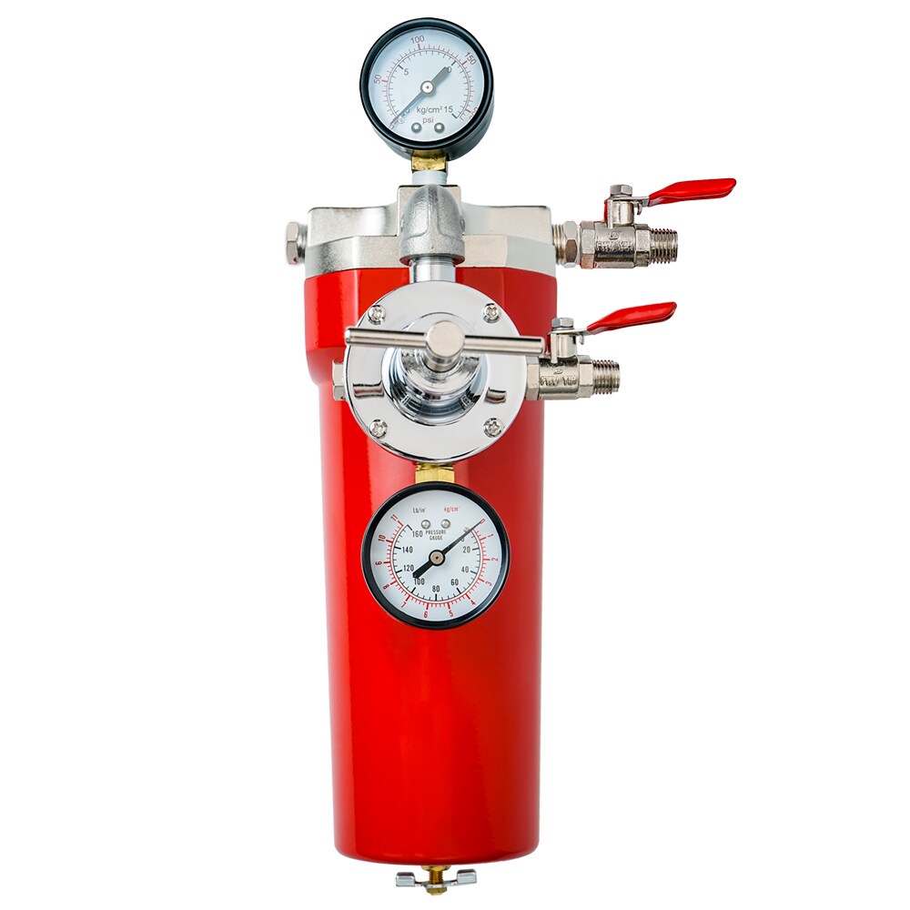 Industrial 5 Micron Filtration Air Filter System with Regulator ...
