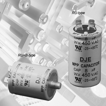 AC capacitor for motor running, power factor correction/ IEC-60252, UL810A/ RoHS-台湾经贸网