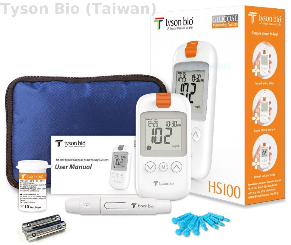 HS100B Bluetooth Glucose Monitoring System | Taiwantrade