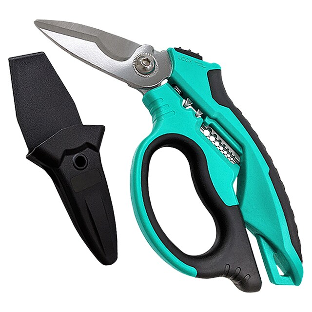 MULTI-FUNCTION HEAVY DUTY ELECTRICIAN SCISSORS | Taiwantrade