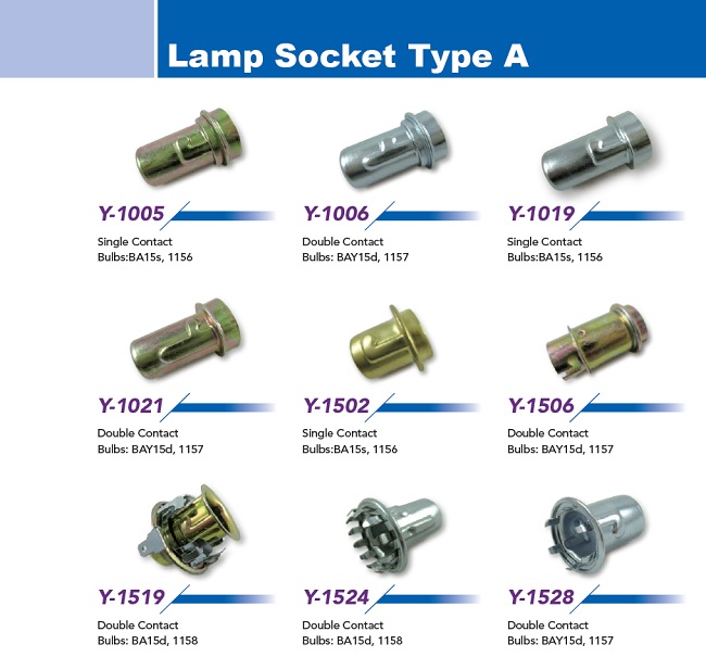 Auto Lamp Socket & Buld Holder Type A | Taiwantrade