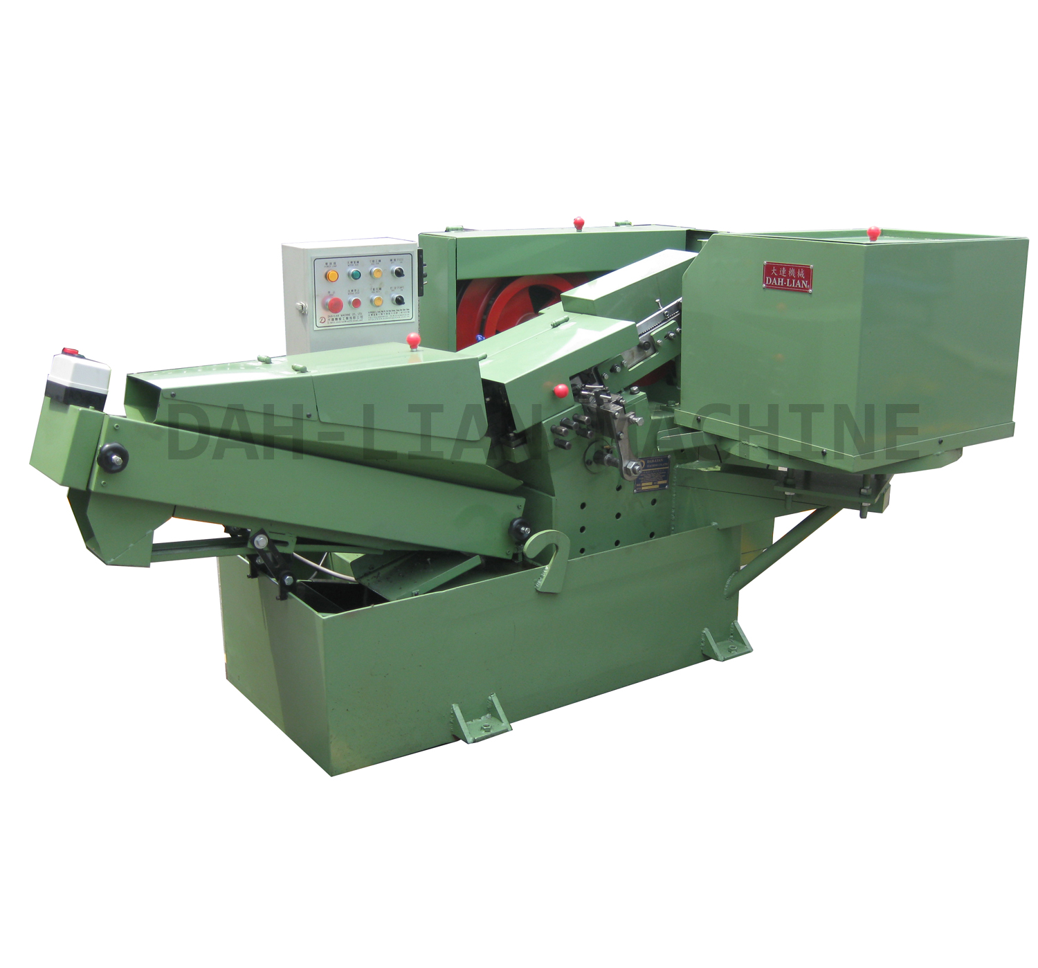 Screw Thread Rolling Machine, Flat Die type with chip separator ...