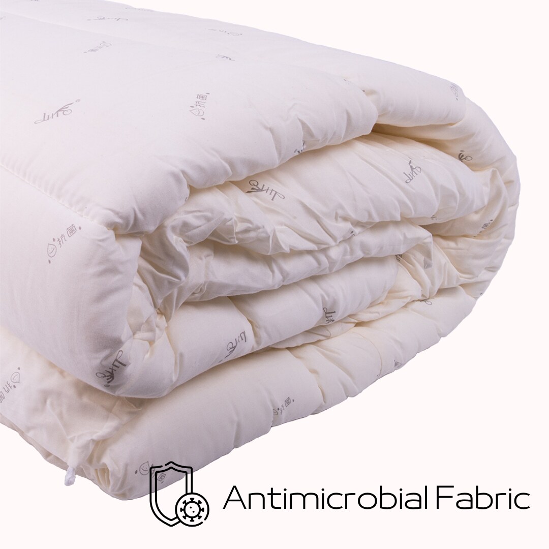 OEM ODM Anti-Dust Mite synthetic 4-season all season comforter duvet ...