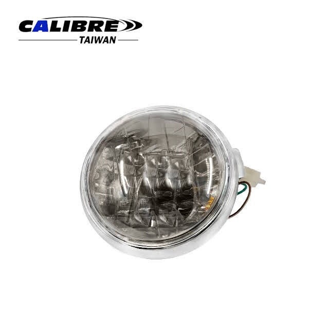 CALIBRE Plating Mirror Lens Headlight, 3 Hole | Taiwantrade
