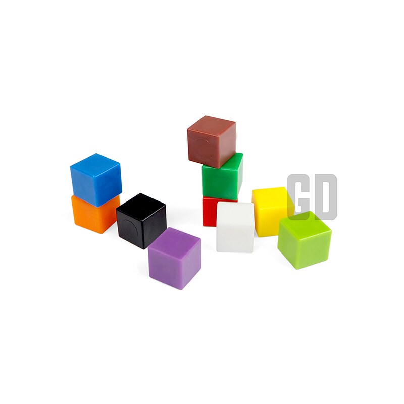 Plastic Counting Cubes 1CM 1000PCS | Taiwantrade