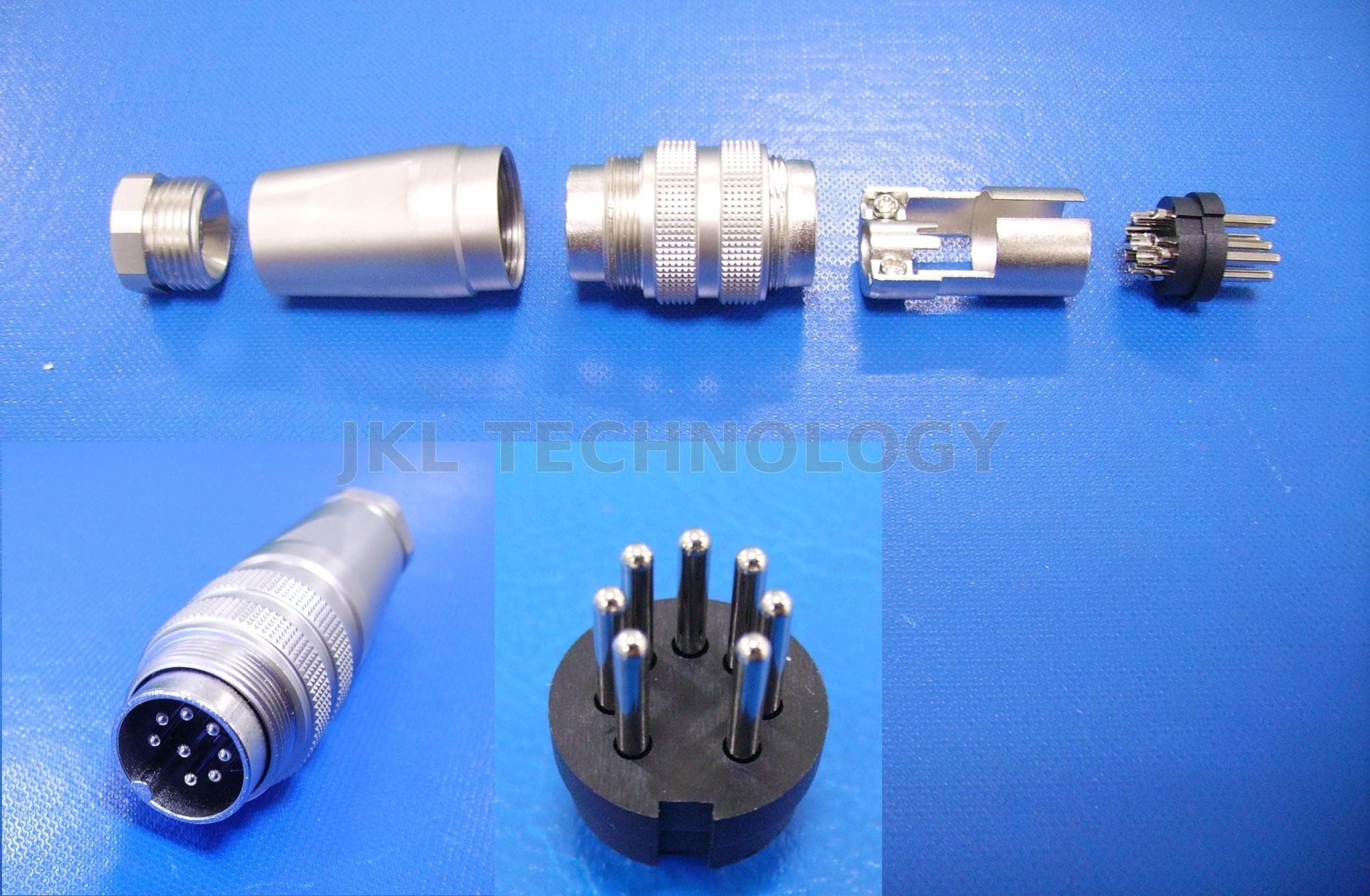 M16 7Pin Male Connector, Assembly Type, IP67 | Taiwantrade.com