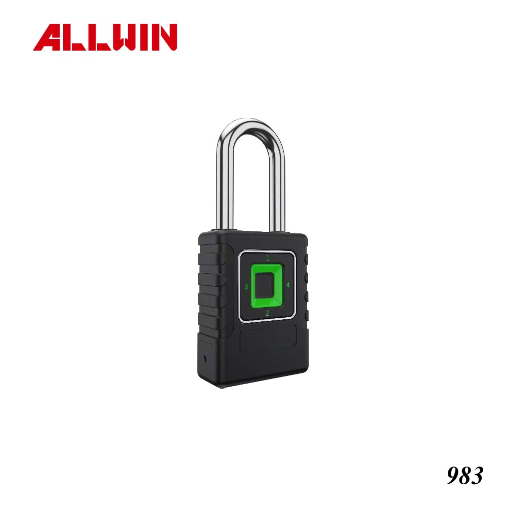 Waterproof Electronic Fingerprint Padlock Intelligent Safety Smart ...