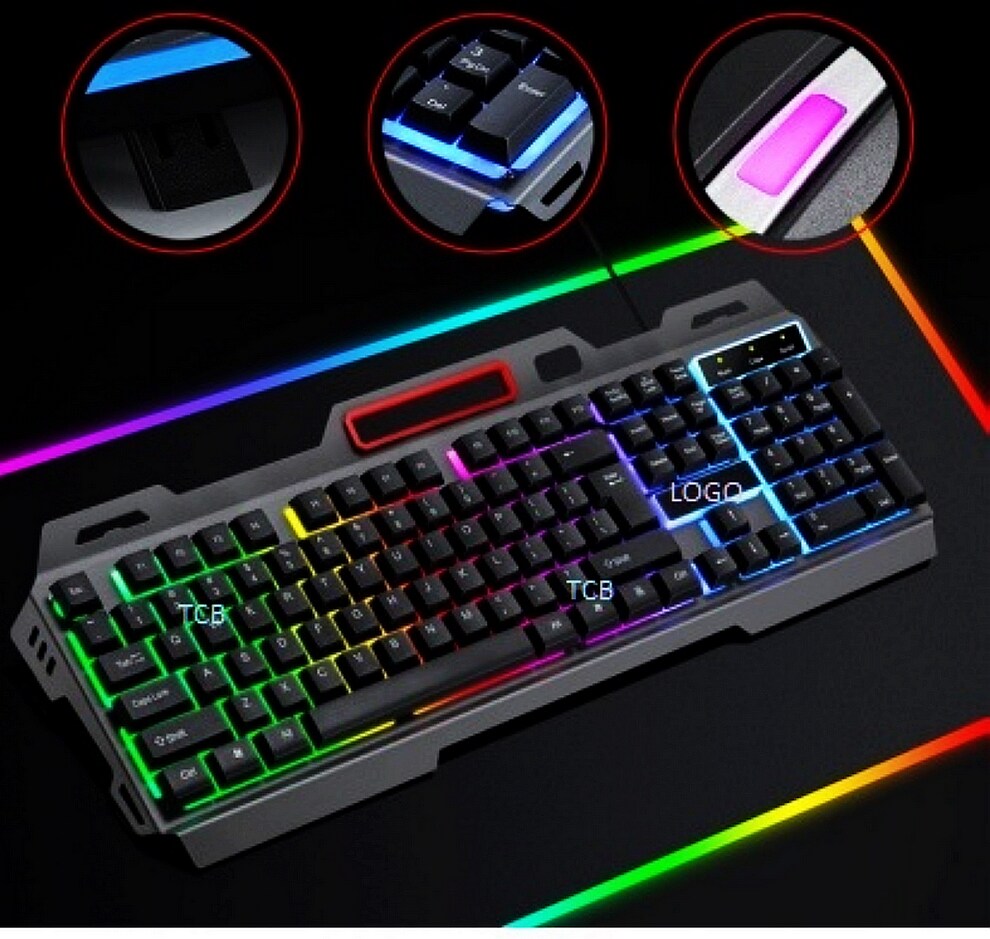 USB RGB Backlit Gaming Keyboard | Taiwantrade.com