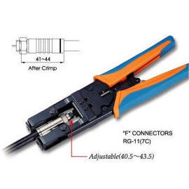 Compression Tool for Waterproof F Connectors | Taiwantrade