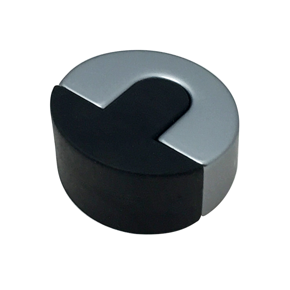 Zinc Alloy Heavy Duty Eclipse Round Rubber Door Stopper | Taiwantrade.com