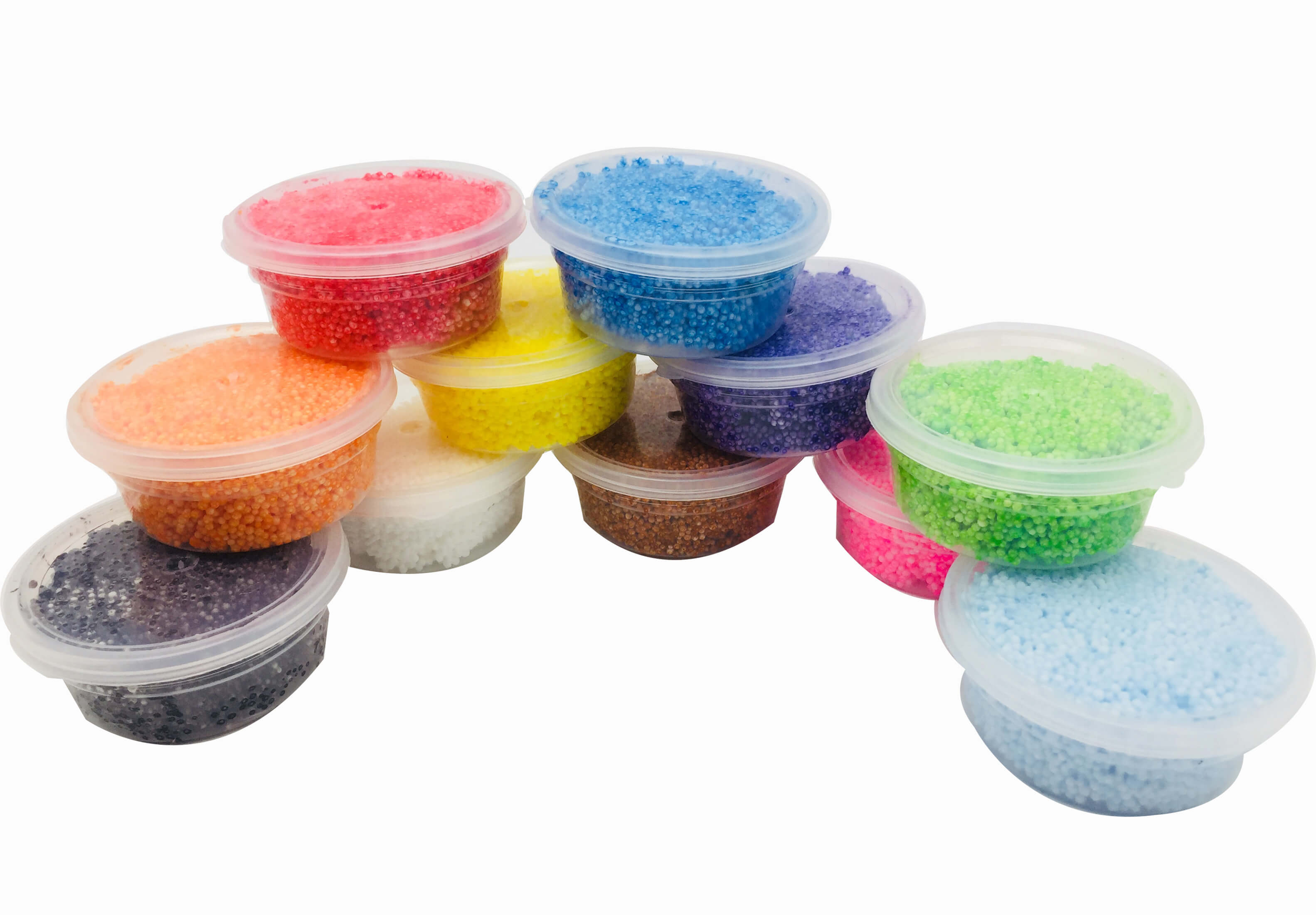 Colorful Styrofoam Pearl Air Dry Foam Clay | Taiwantrade.com