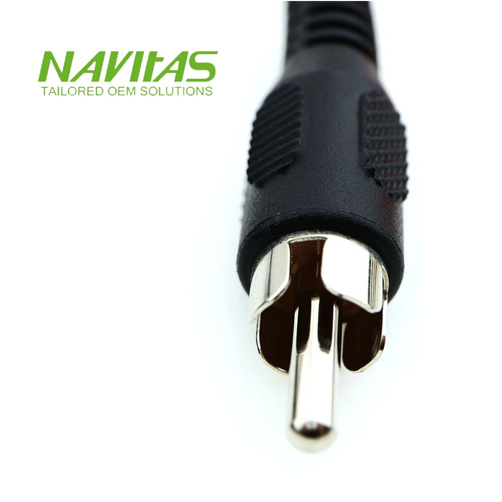 Phono Connector Cables RCA Plug Audio and Video Cable Assembly ...